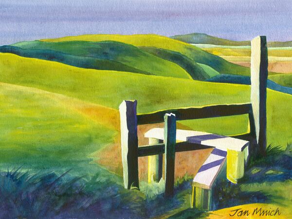 Jan Mnich - Watercolour