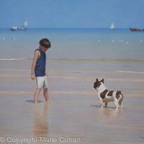 Marie Curran - cat art, paintings, drawings, tiger