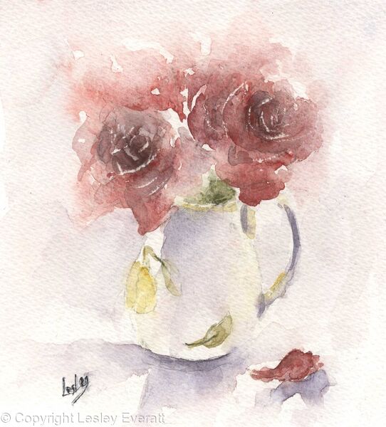 Roses - Watercolour