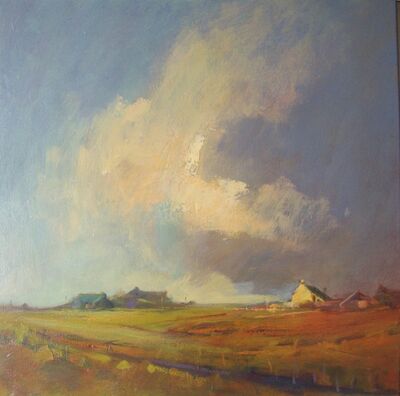 croftland sky - Oil on canvas