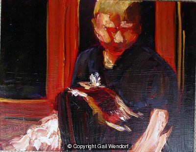 John Fergie MacDonald - oil on board