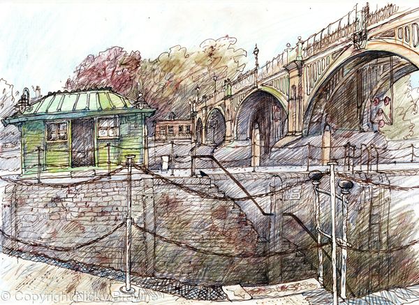 Richmond Half Lock - drawing