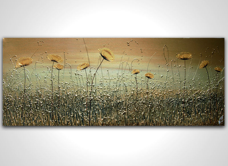 Enlighten Landscape - Acrylic on canvas