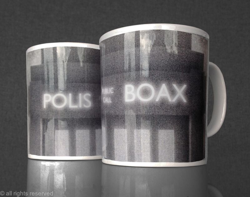 1 x POLIS BOAX mug - Ceramic
