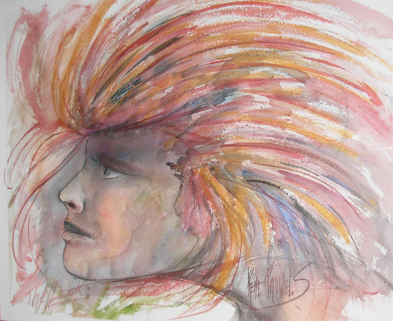 The Look - Watercolor