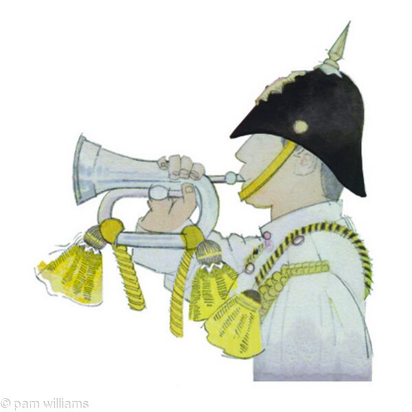 HKMSC 'The last post' - water colours