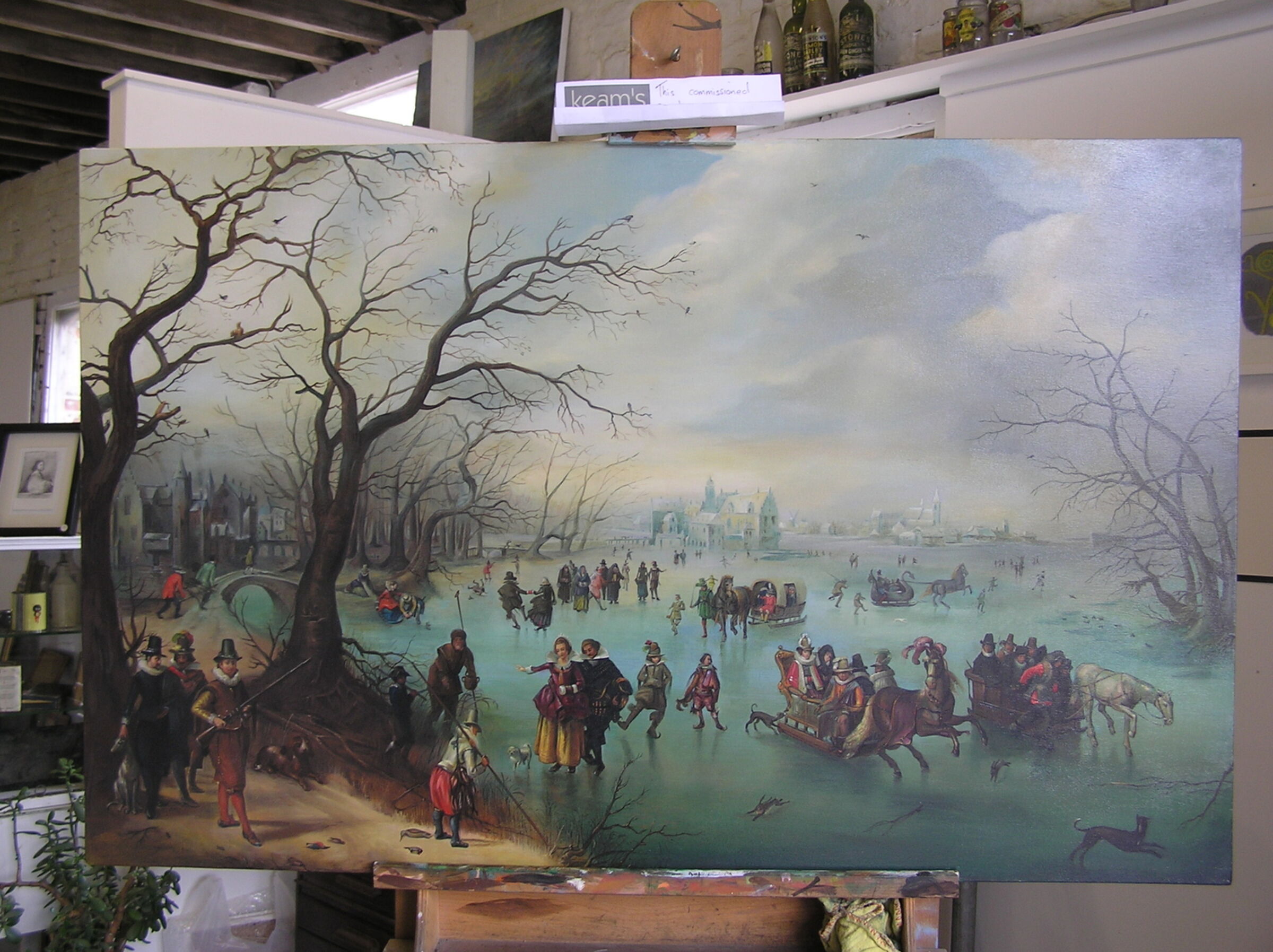 OLD MASTER ARTIST COPIES COMMISSION YOUR OWN ART