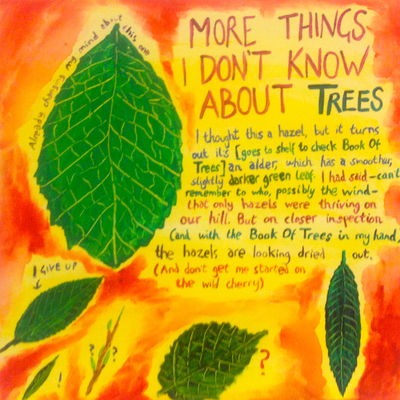 More Things I Don't Know About Trees - Acrylic on canvas