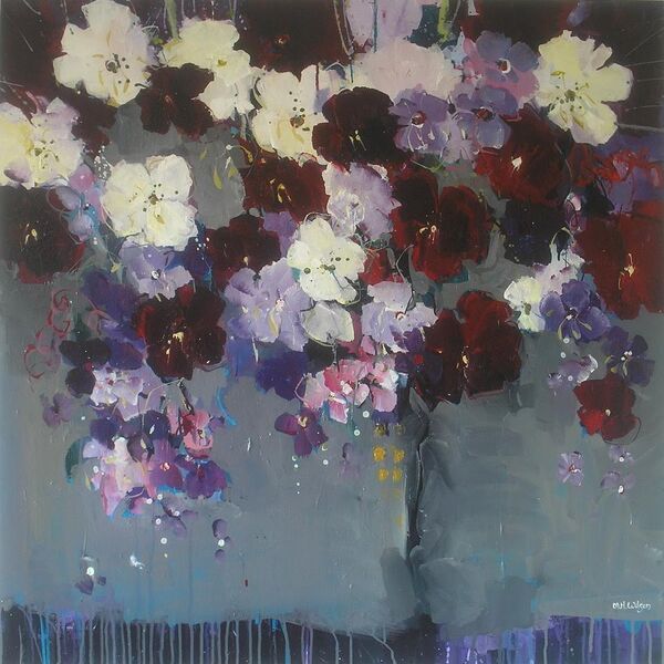 Spring Floral - Acrylic on Canvas