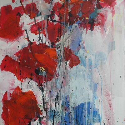 Contemporary Floral Paintings