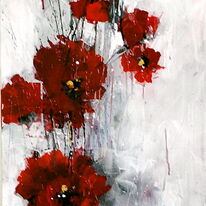 Contemporary Floral Paintings
