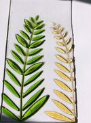 Ferns - Fused glass