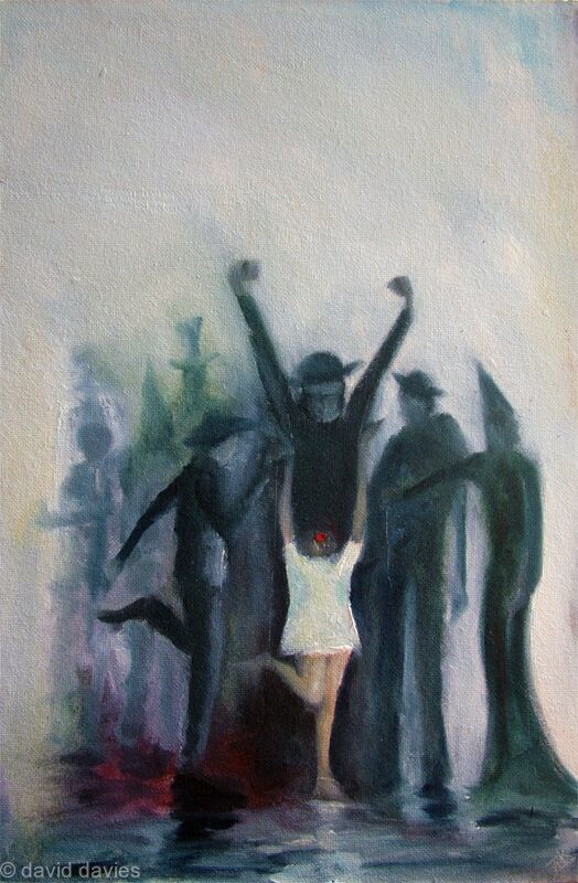 No Puppet - Oil on Board