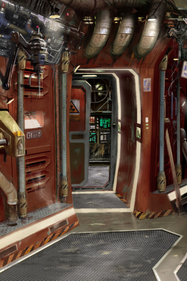 Door wa concept Red Dwarf - Digital
