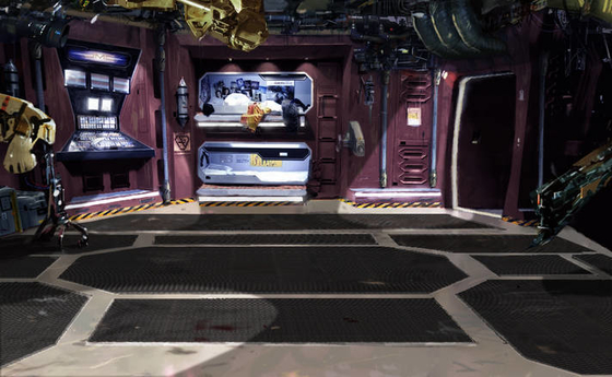 Main room concept Red Dwarf X - Digital