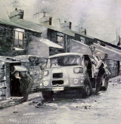 the-coal-delivery - oil on board