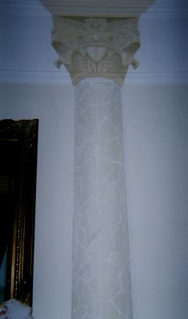 Faux Column - mural