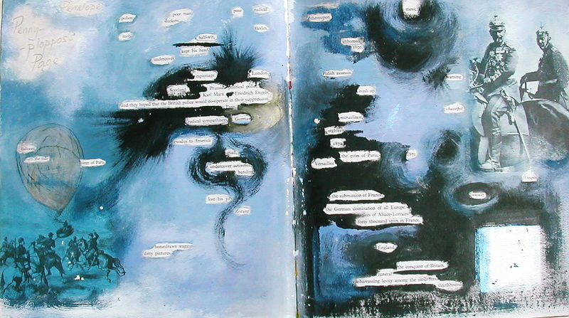 Palimpsest - Altered book