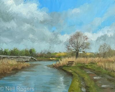 Early Spring - Oil on board