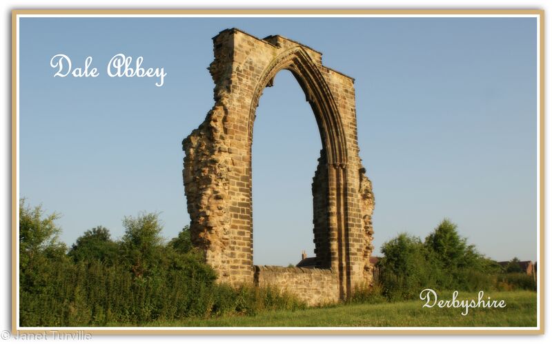 Dale Abbey, Derbyshire - Postcard from Place Setting