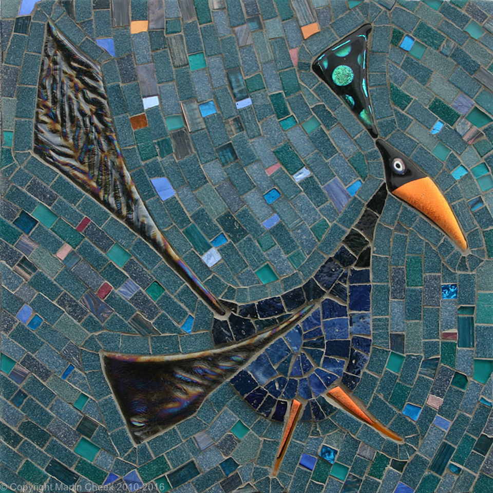 Crow - Glass Fusions, mexican Smalti and Vitreous Glass