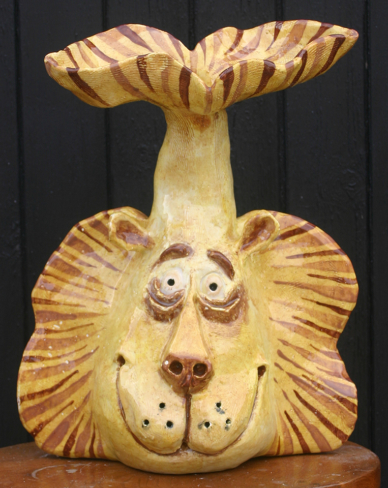 Lionfish 2 - Glazed Ceramic