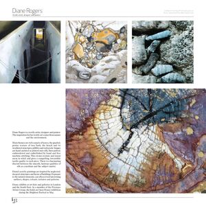 Diane Rogers page in Brighton Artists Book 2014