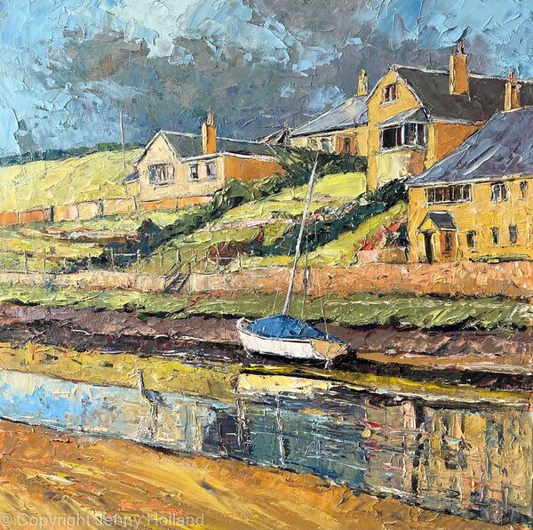 Paintings of Anglesey from the palette knife of artist Jenny Holland