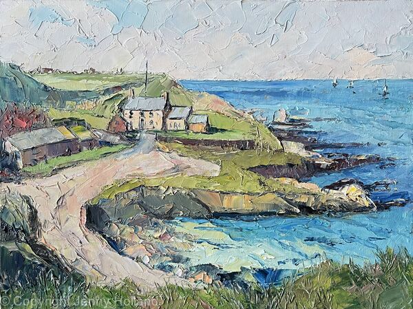 Porth Colmon, Llyn Peninsula - Oil on canvas