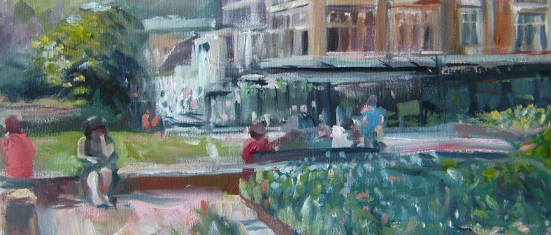 Samuel Burton's impressionist art and paintings for sale