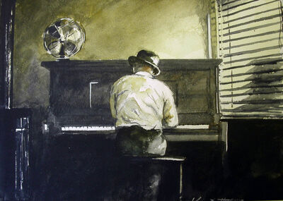 Kay Whittaker mixed media painting