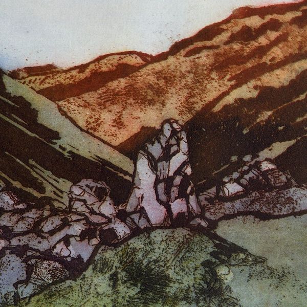 Etchings by printmaker June Russell