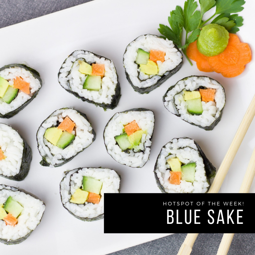 My Go-To Sushi Pick up Blue Sake! – Real Estate