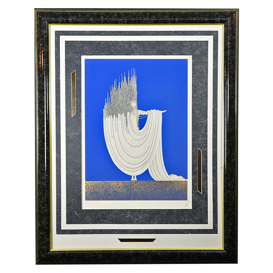 The Arctic Sea by Erte; Signed - Tangibleinvestmentsinc.com