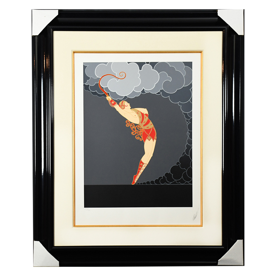 The Dancer by Erte, Limited Edition Print; Signed ...