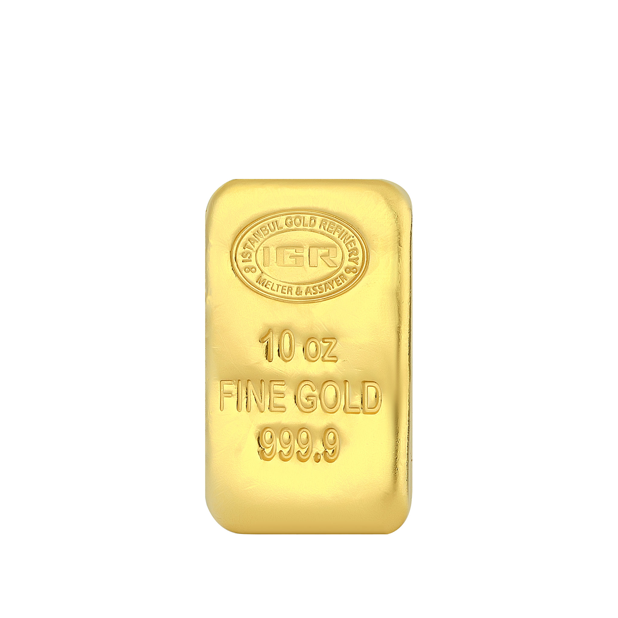 10 oz Gold Bar - IGR Metals - Tangibleinvestmentsinc.com 10 oz Gold Bar ...