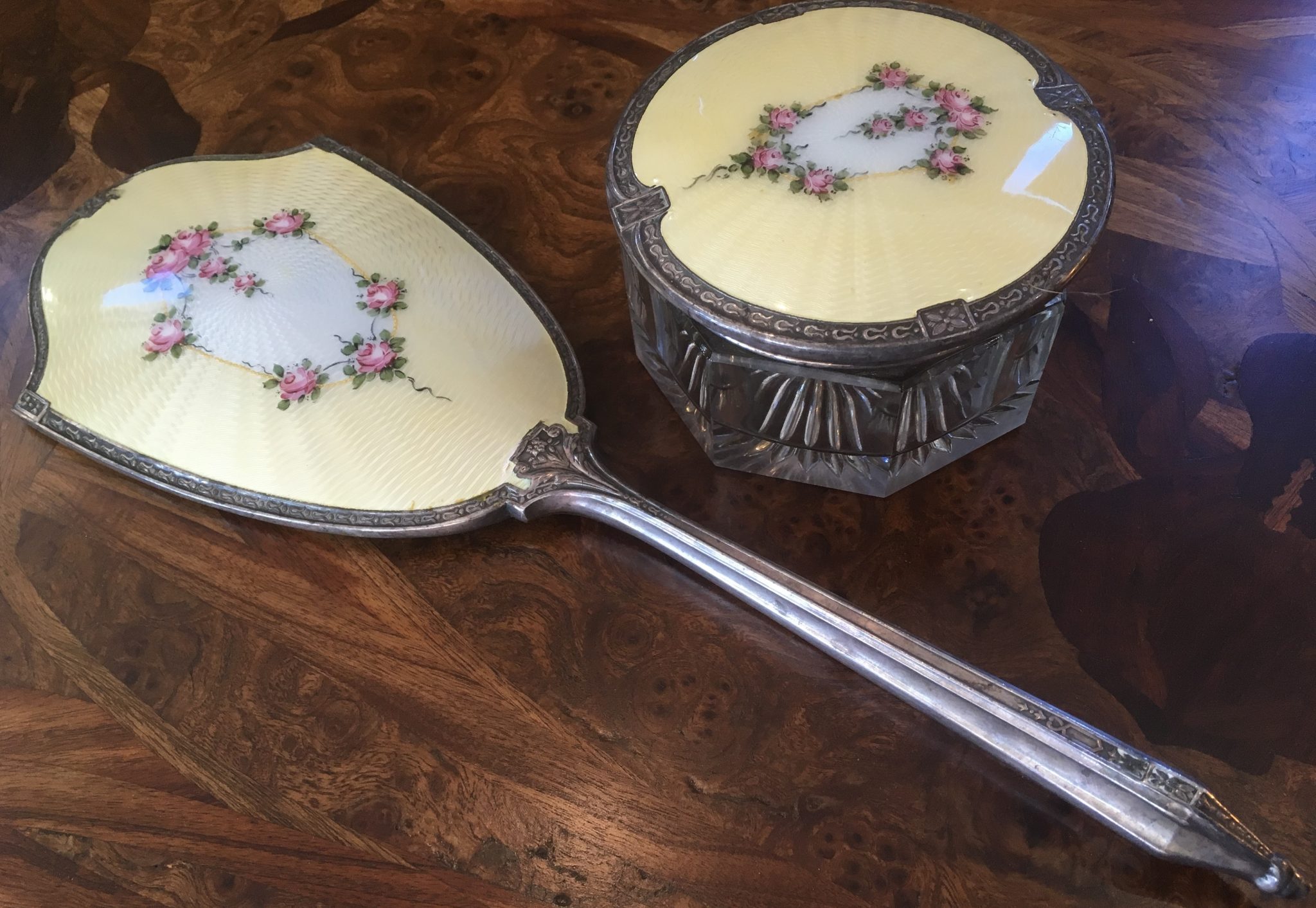 Antique Hand Held Mirrors