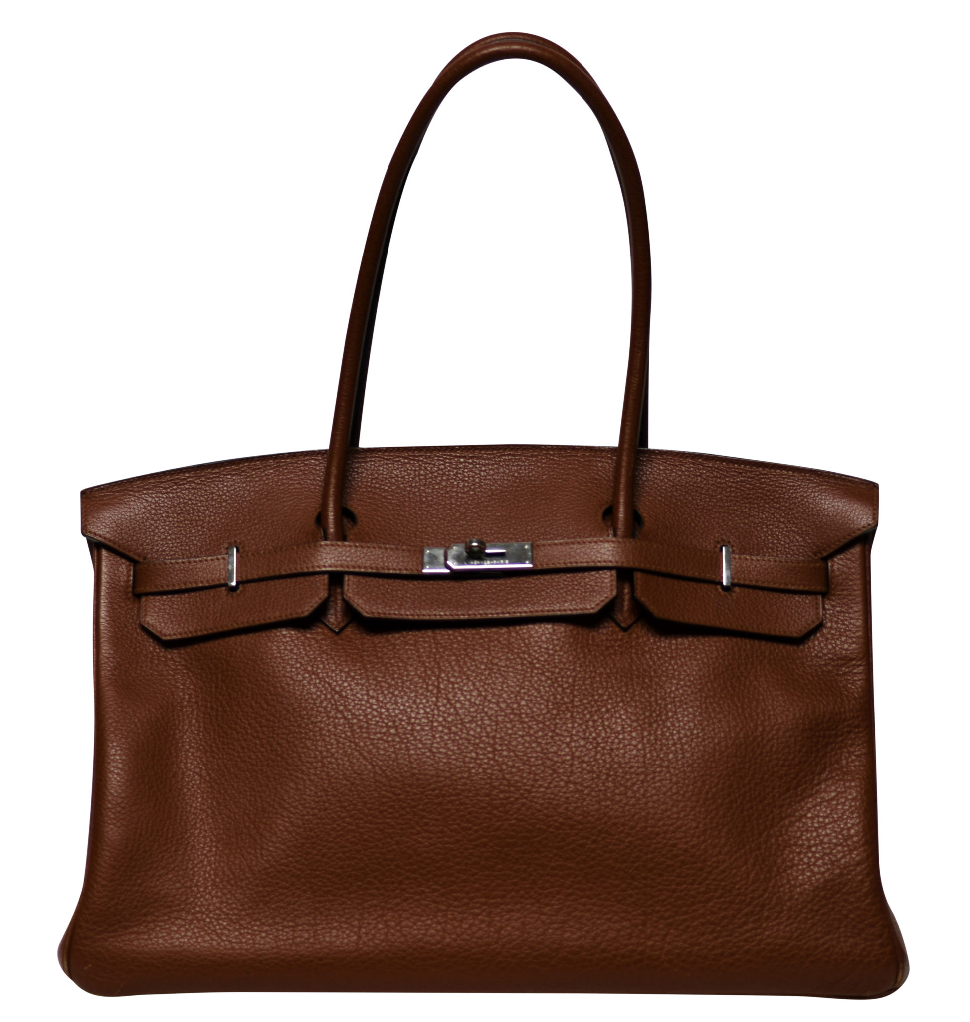 Hermes Custom Buffalo Leather Shoulder Birkin Bag ...