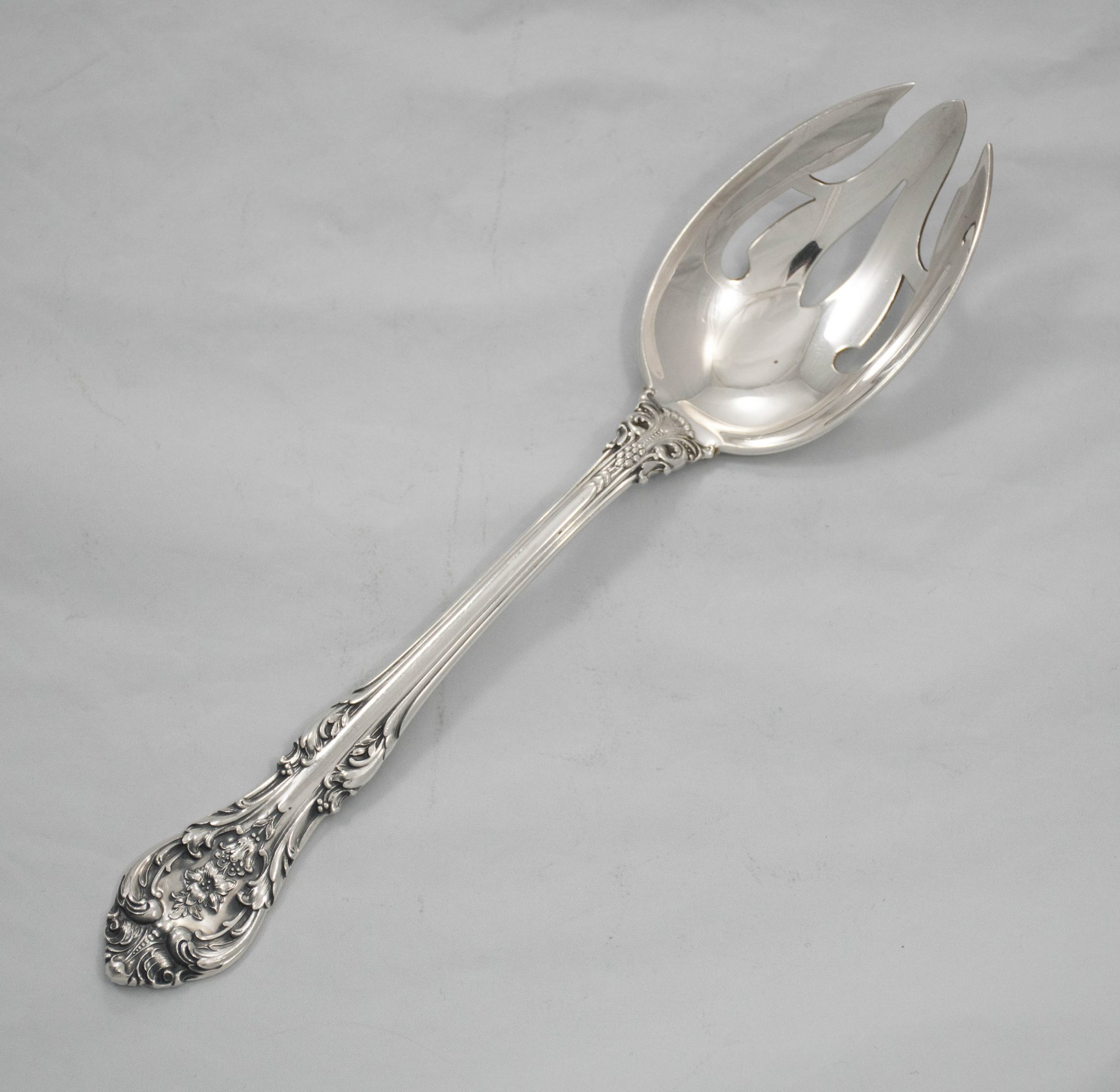 King Edward by Gorham Sterling Silver Serving Spoon pierced 8 3/8" - No ...