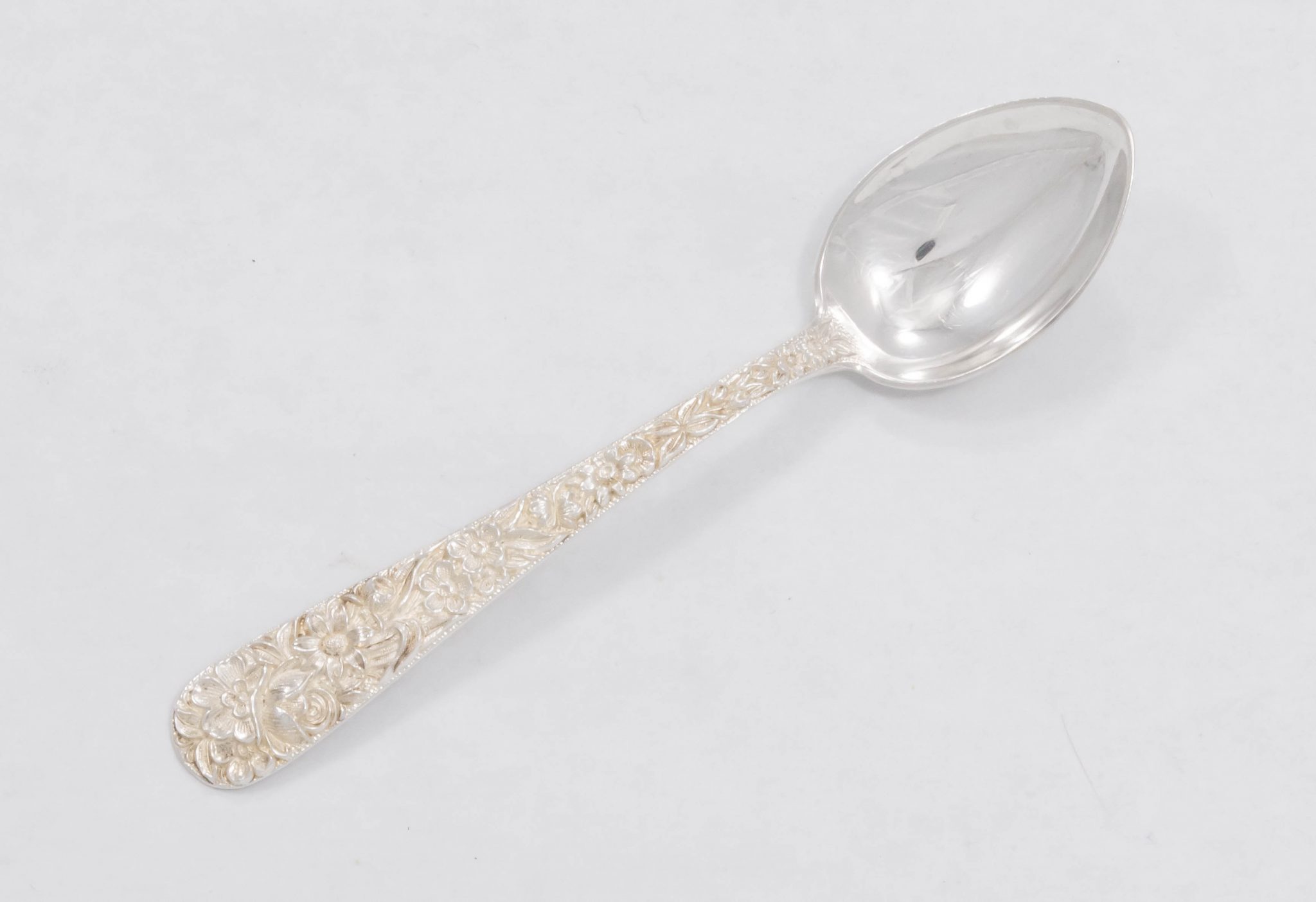 Repousse by Kirk Sterling Silver Demitasse Spoons 4 3/8" - No Monogram ...