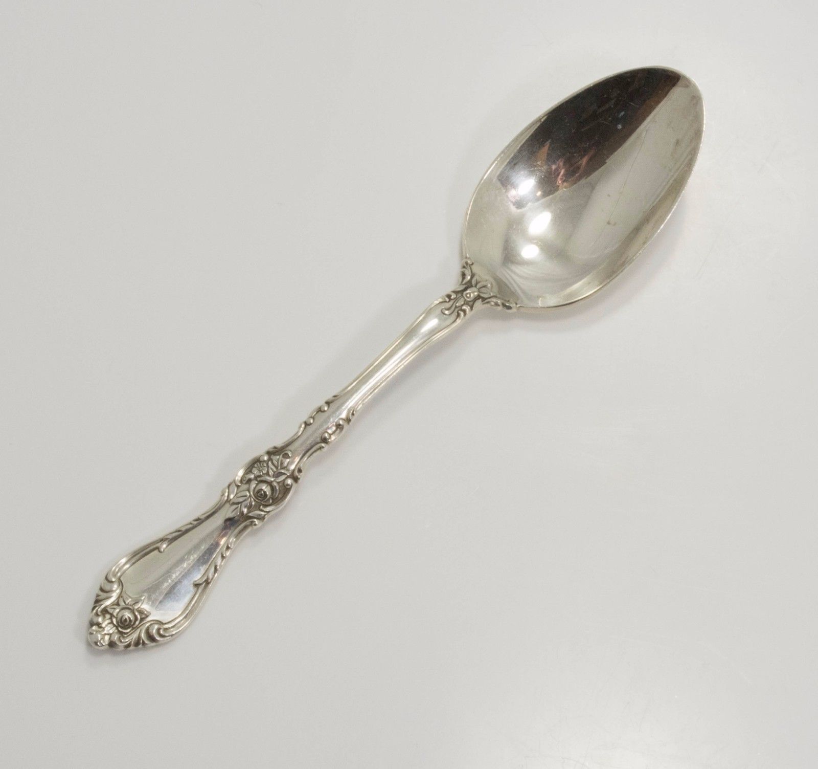 Royal Rose by Wallace Sterling Silver Serving Spoon 8 1/2" - No ...