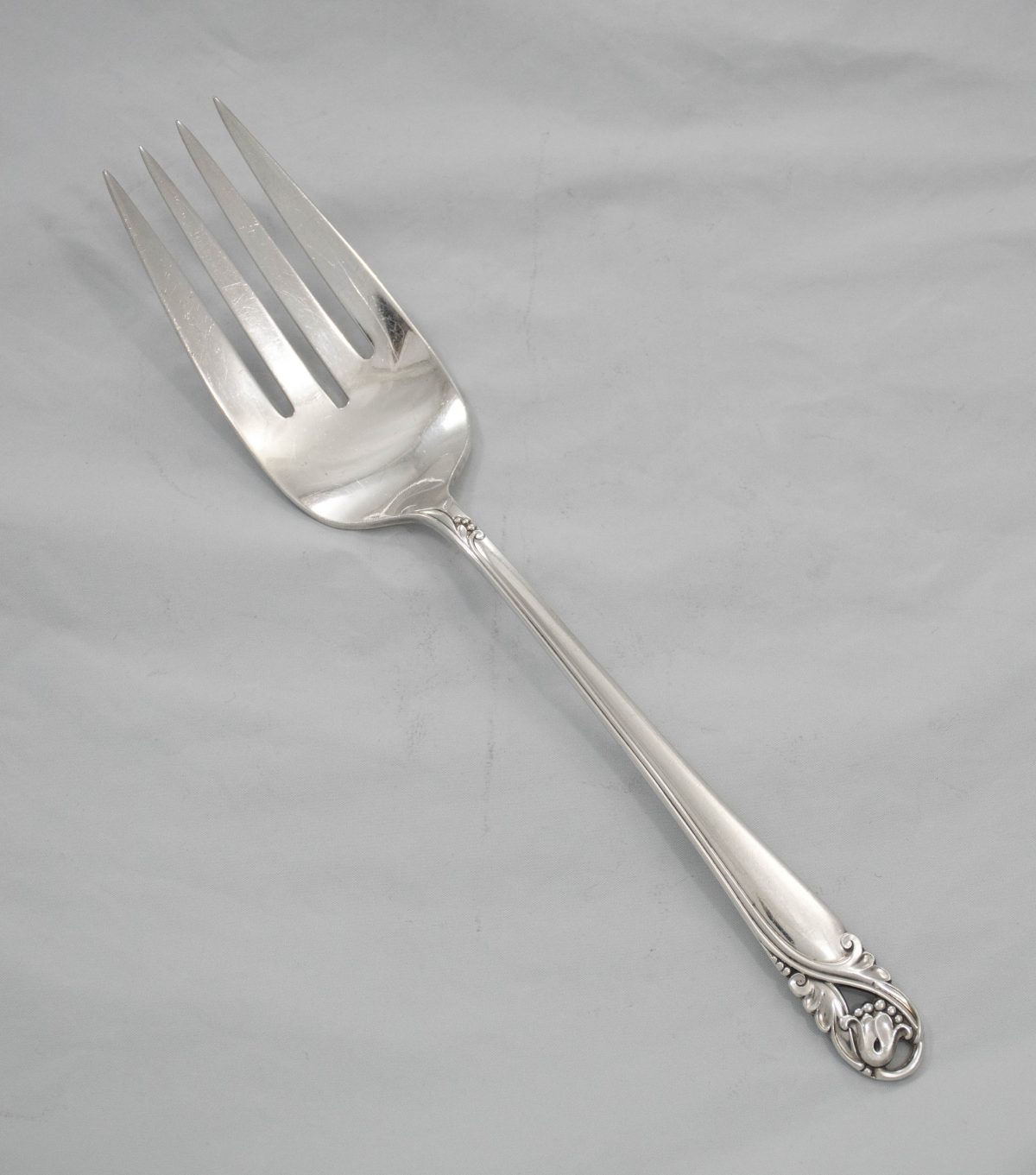 Spring Glory by International Sterling Silver Cold Meat Fork 9" - No ...