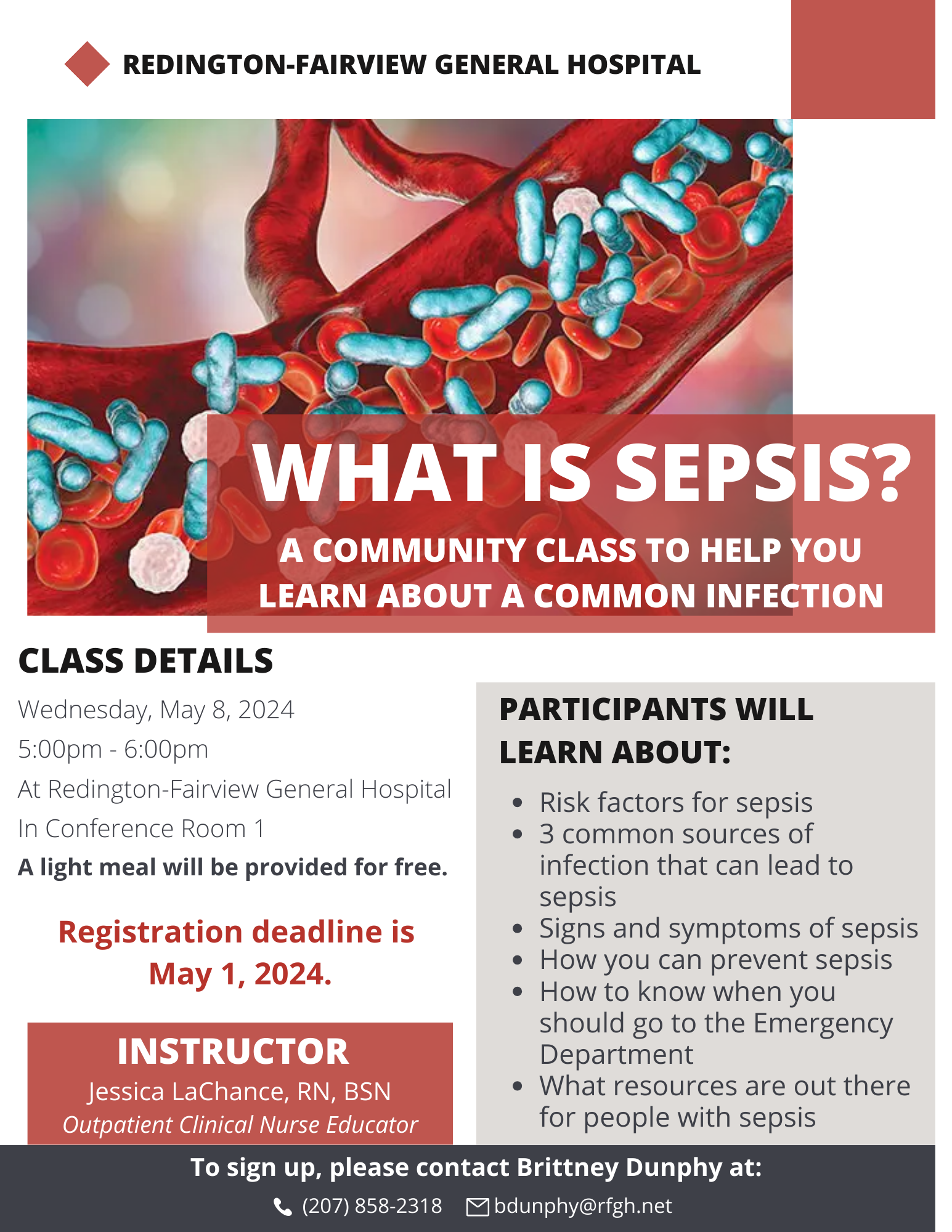 Calendar Of Events / Redington-Fairview General Hospital