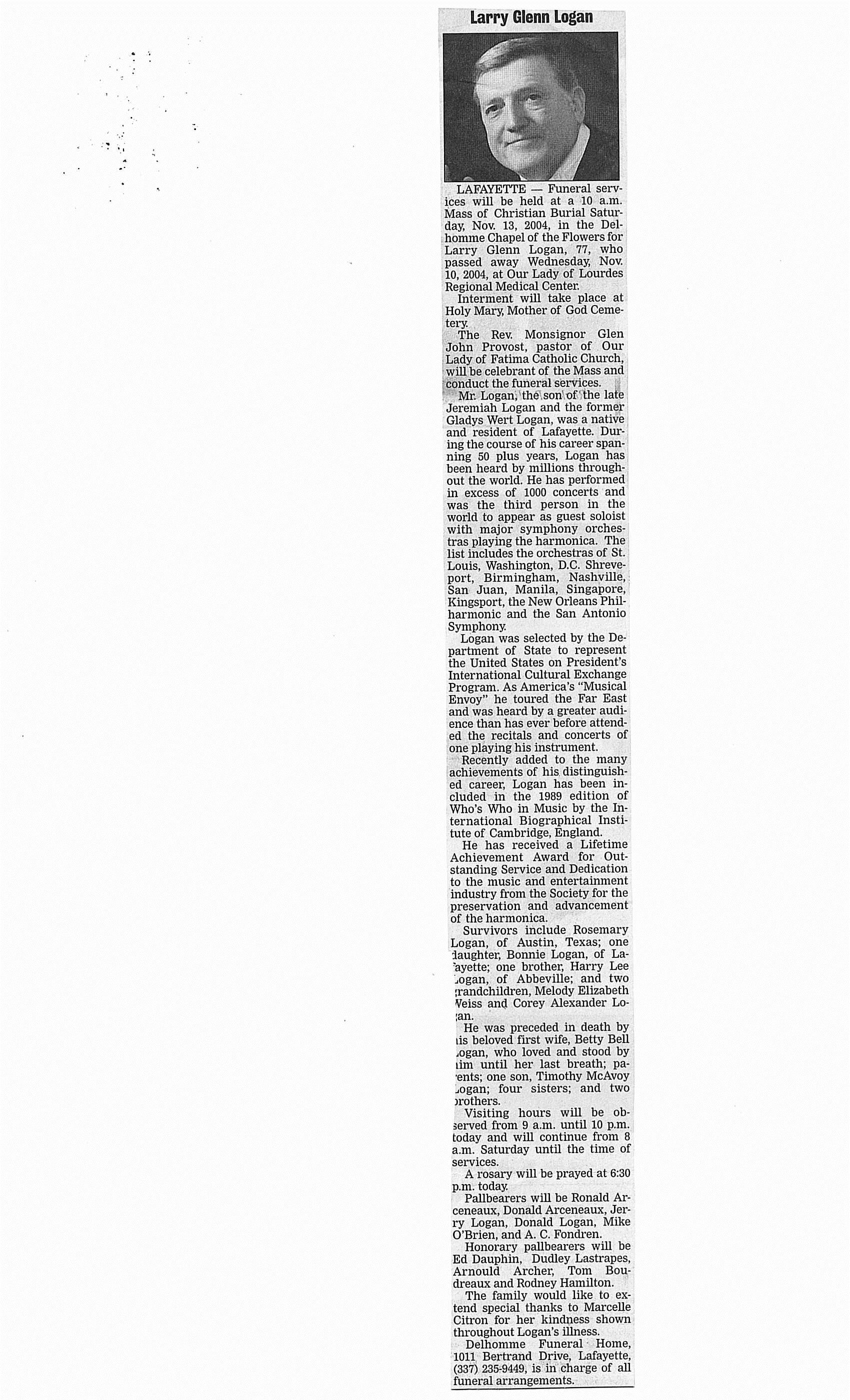 Larry Logan - Remember My Journey