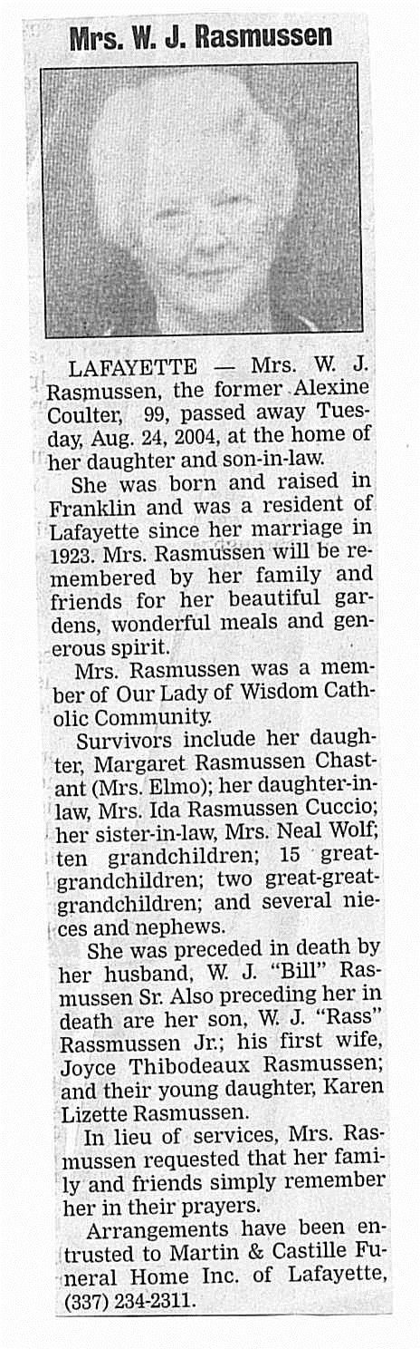 Alexine Rasmussen - Remember My Journey