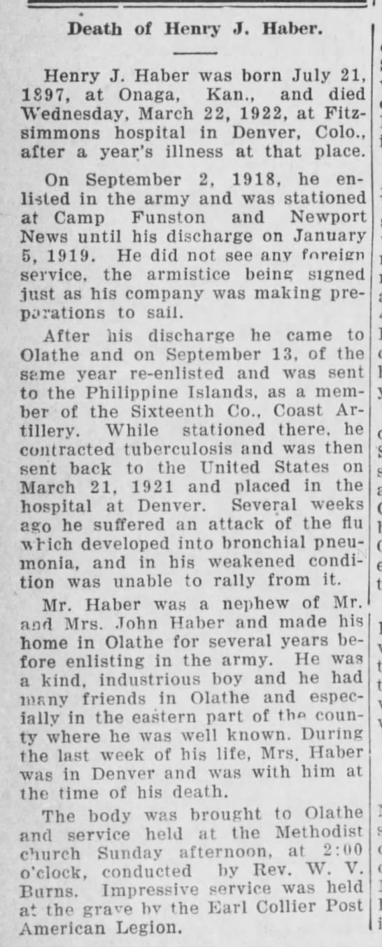 Henry James Haber - Remember My Journey