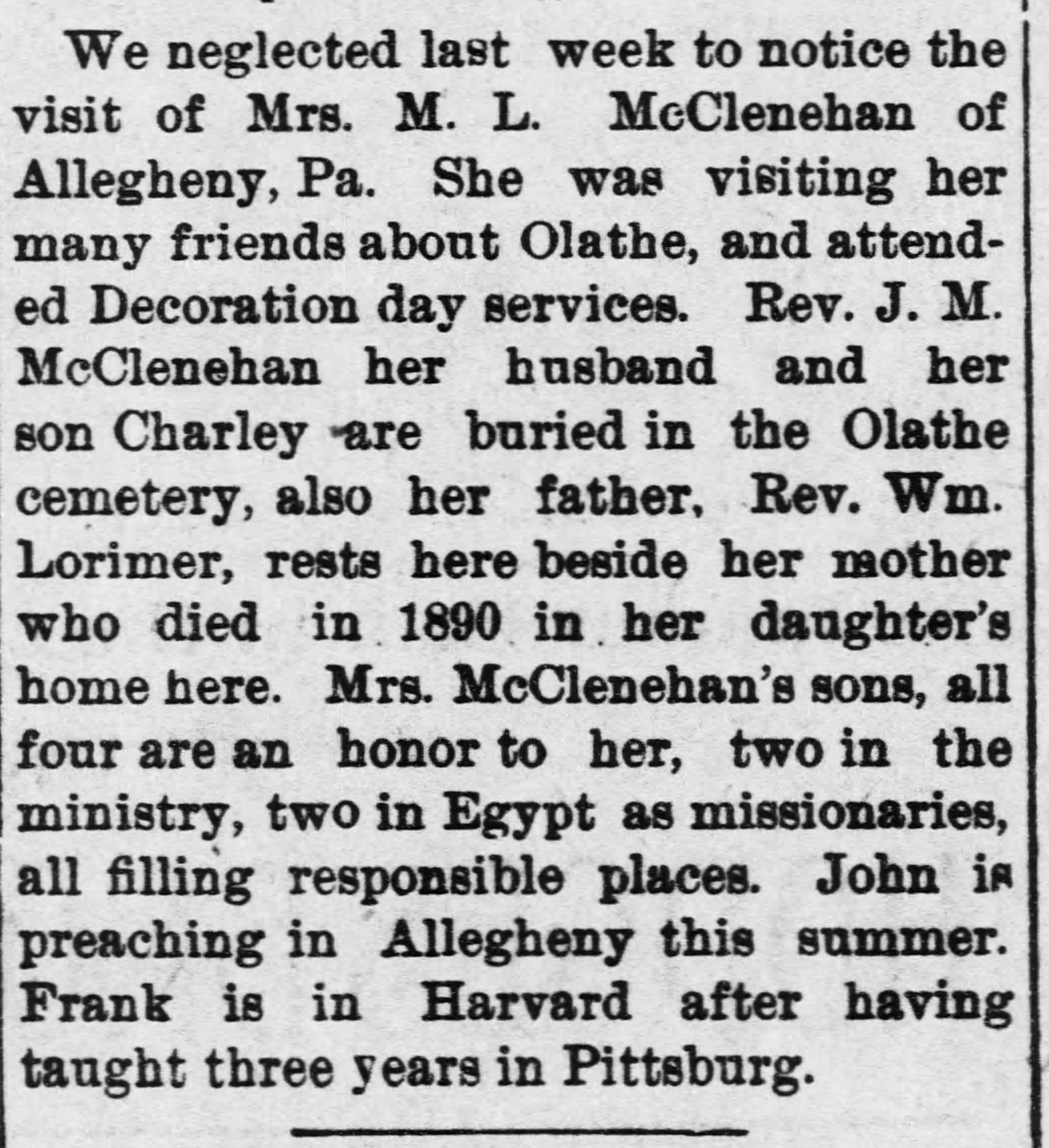 Mr William Lorimer - Remember My Journey