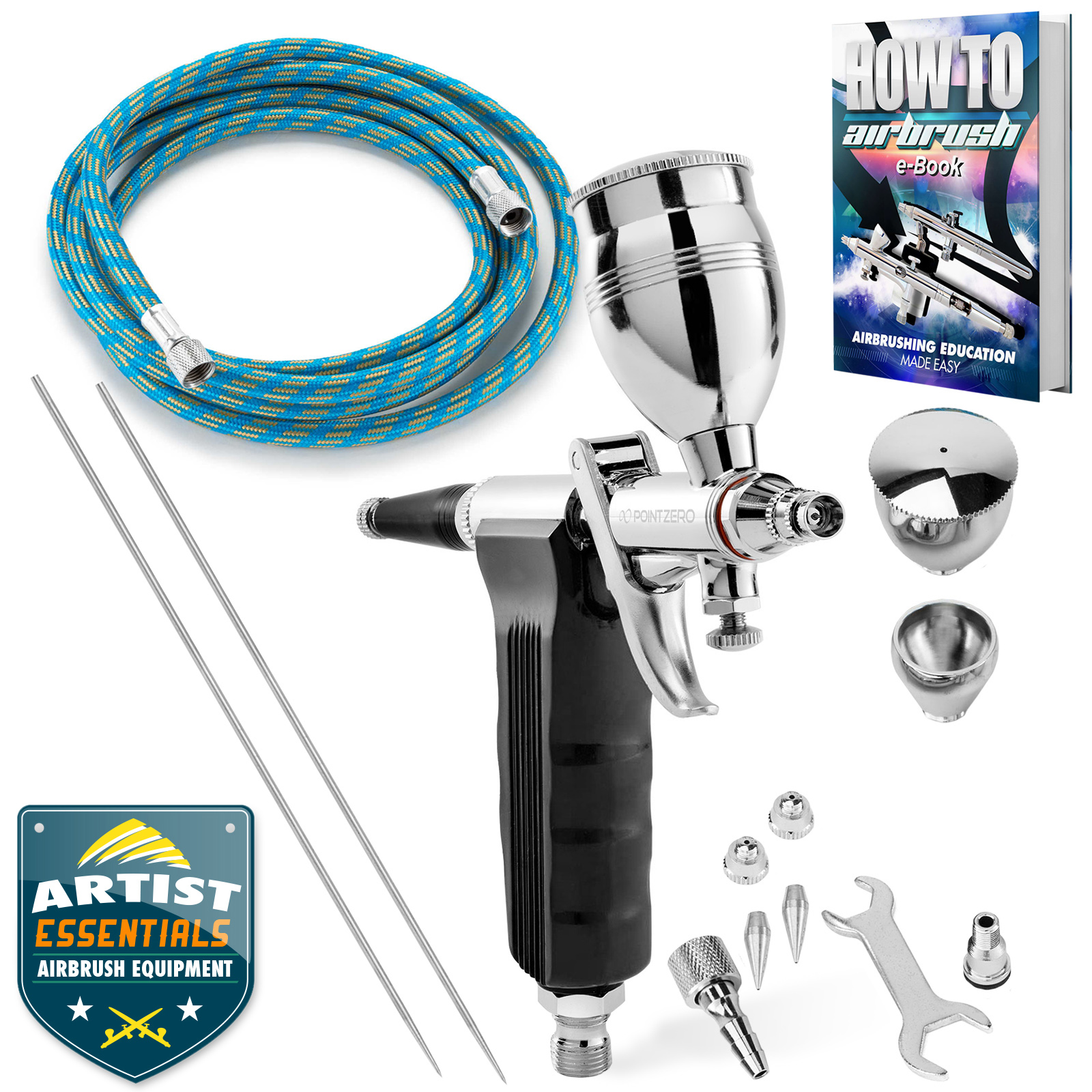 Trigger Style Pistol Grip Airbrush Spray Kit | eBay