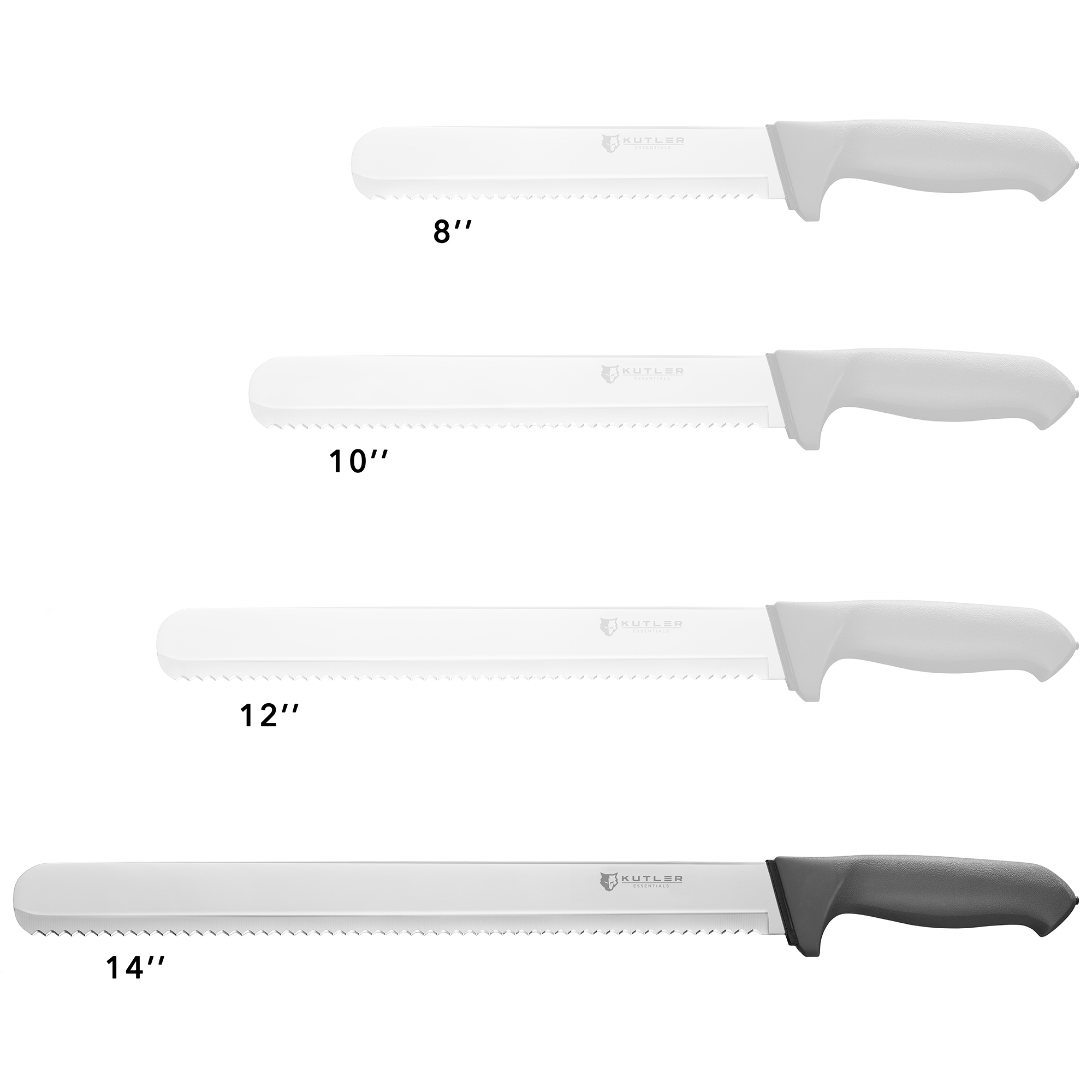 Professional Stainless Steel Serrated Blade Cake Slicing Bread Slicer ...