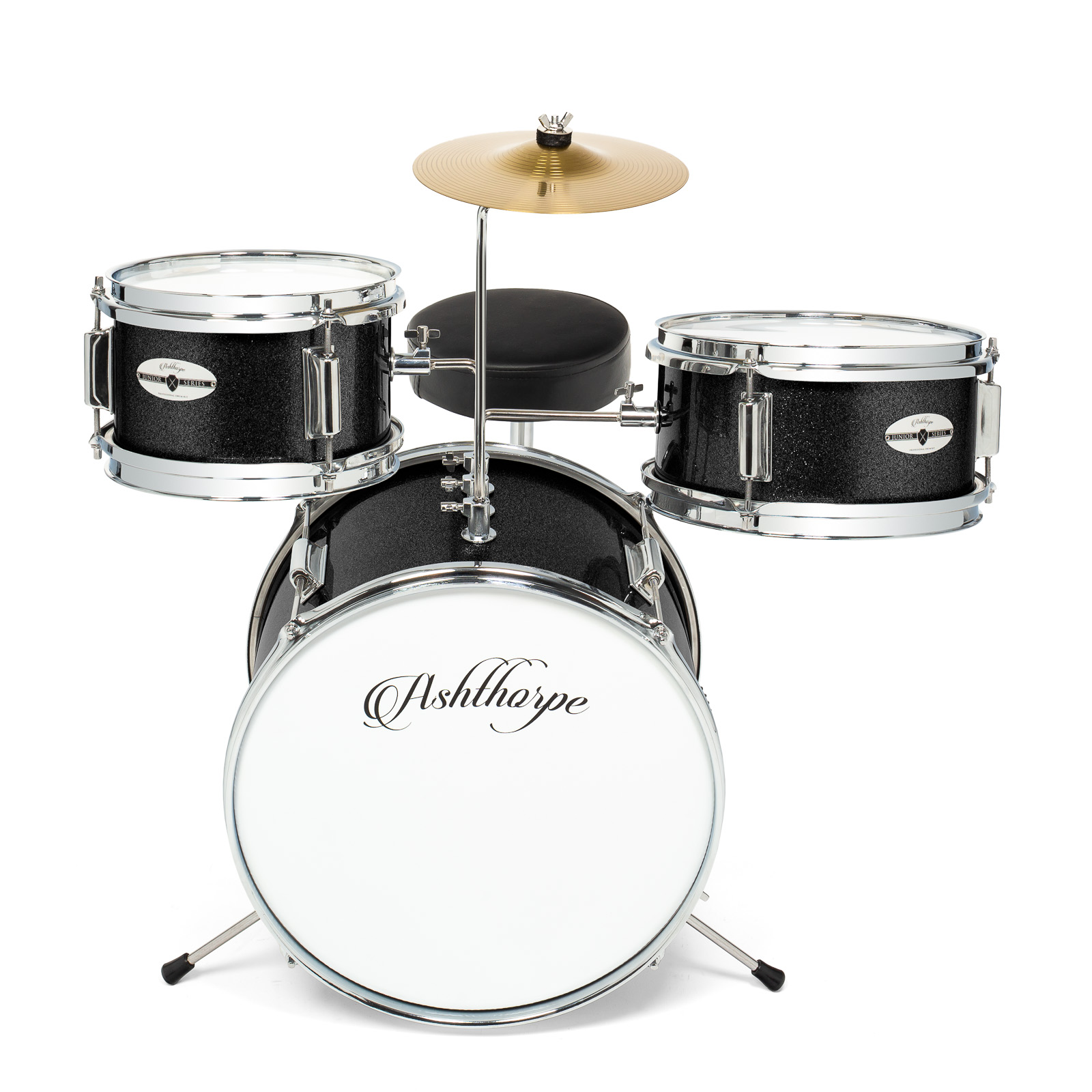 3-Piece Junior Drum Set - Complete Mini Beginner Kit | eBay